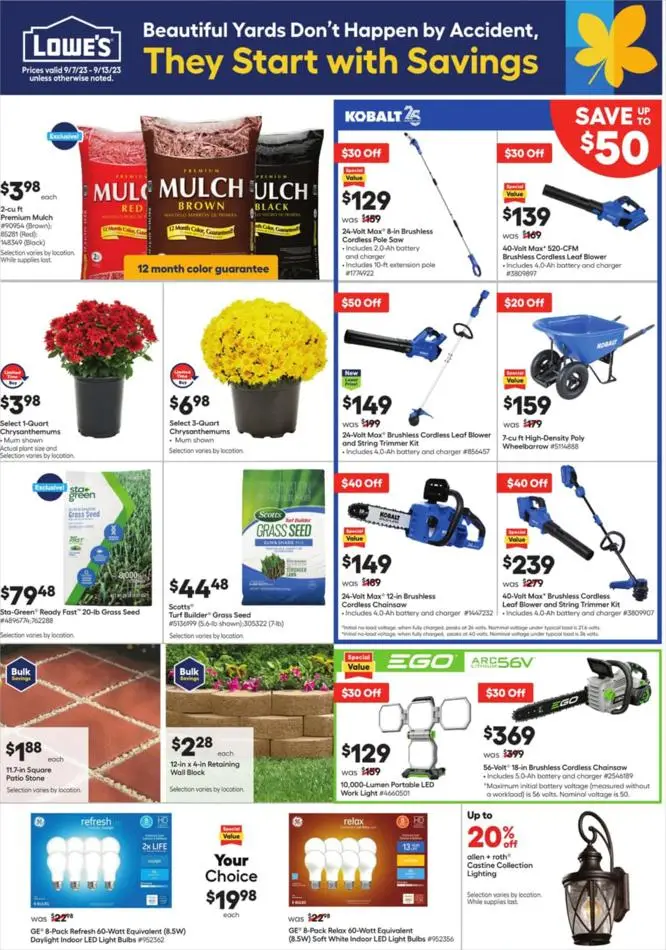 Lowe's United States — Product catalog, promotions and discounts ...
