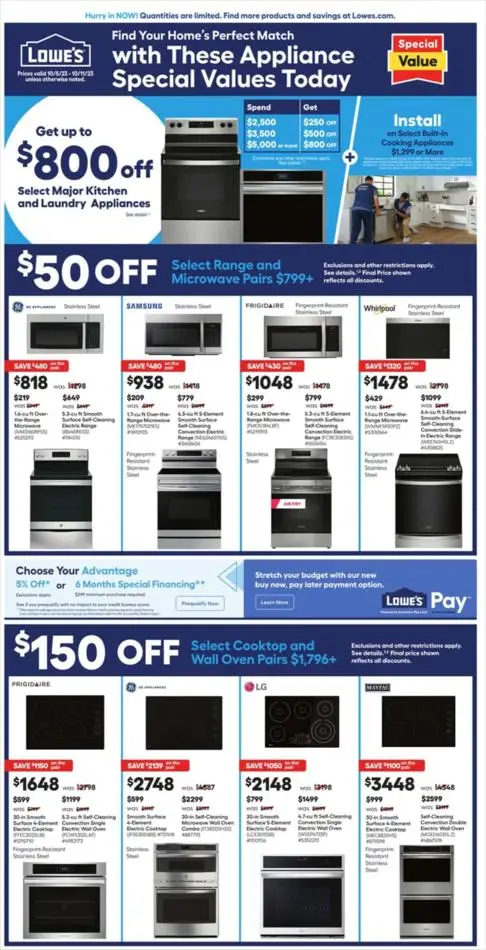 Lowe's United States — Product catalog, promotions and discounts ...
