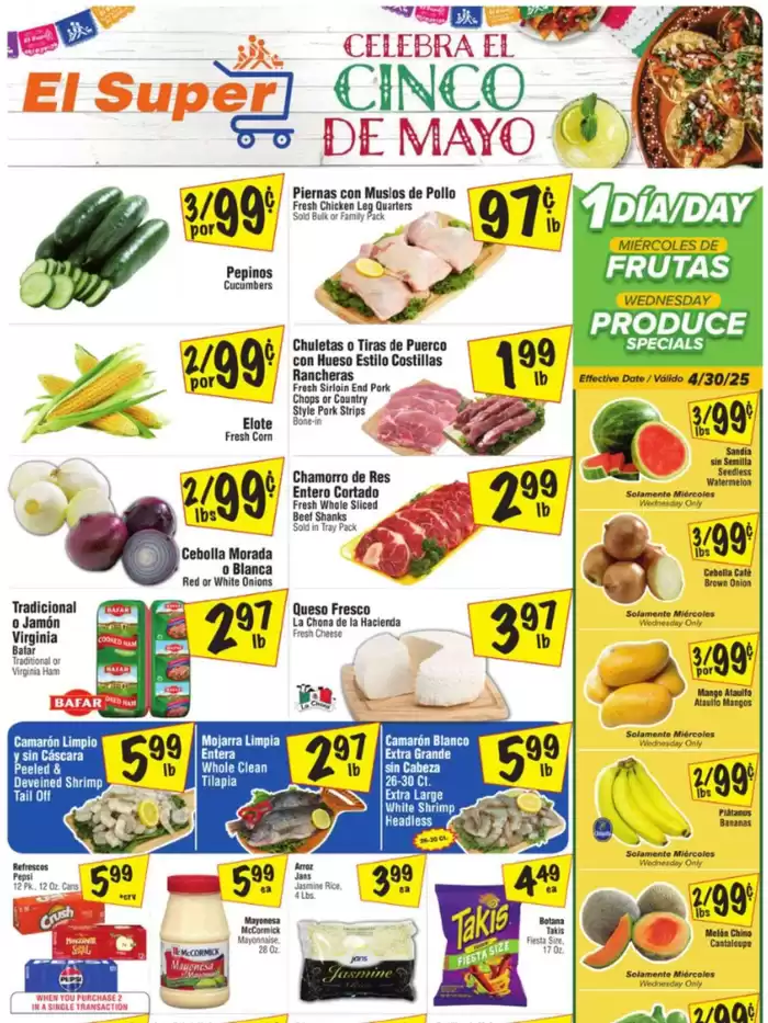El Super: Weekly Ads El Super 30.04.2025/06.05.2025 | Catalogium United ...