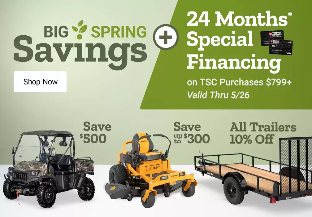 Tractor Supply Company United States — Product catalog, promotions and ...