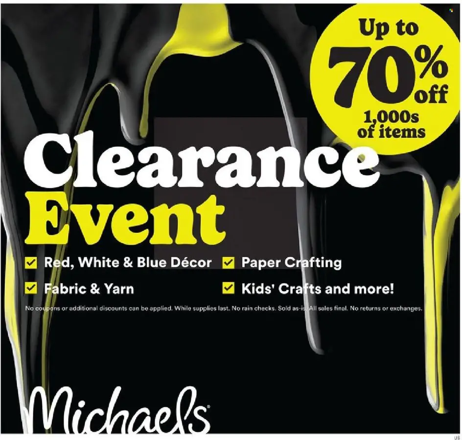 Michaels United States — Product catalog, promotions and discounts ...