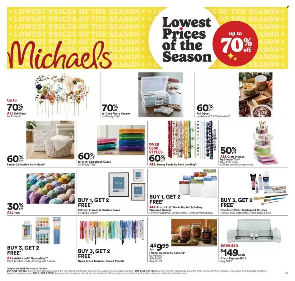 Michaels United States — Product catalog, promotions and discounts ...