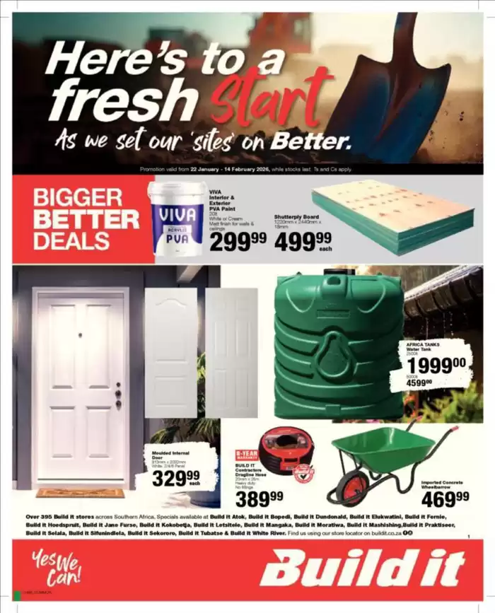 Build It South Africa — Product catalog, promotions and discounts ...