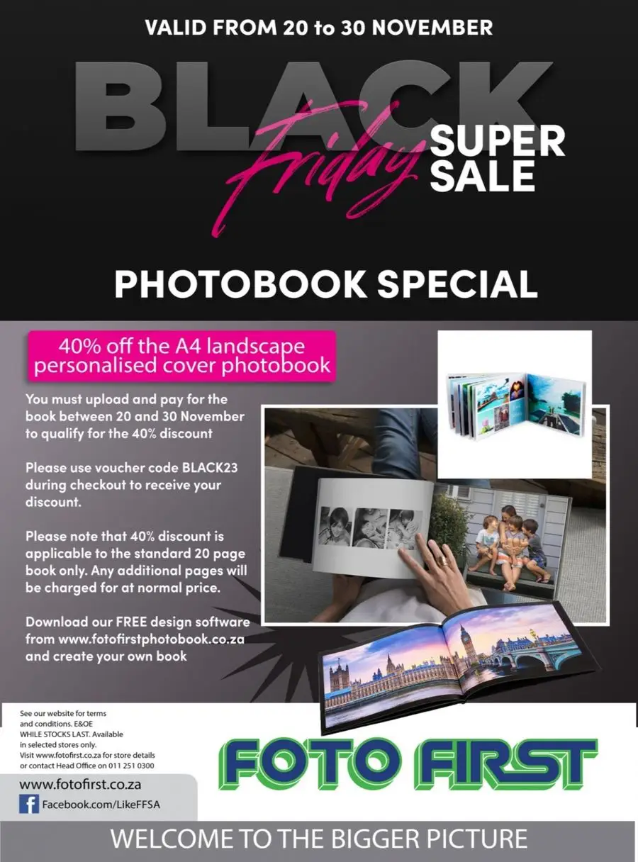 Foto First: Photobook Special Super Sale 20.11.2023/29.11.2023 ...
