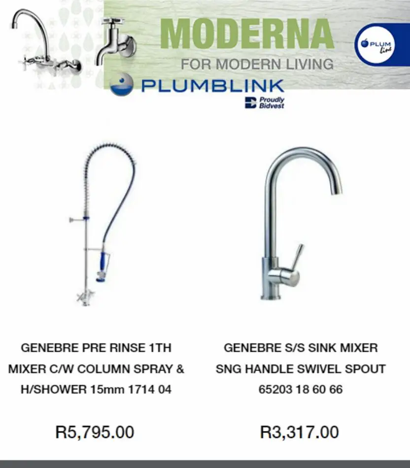 Plumblink South Africa — Product catalog, promotions and discounts ...