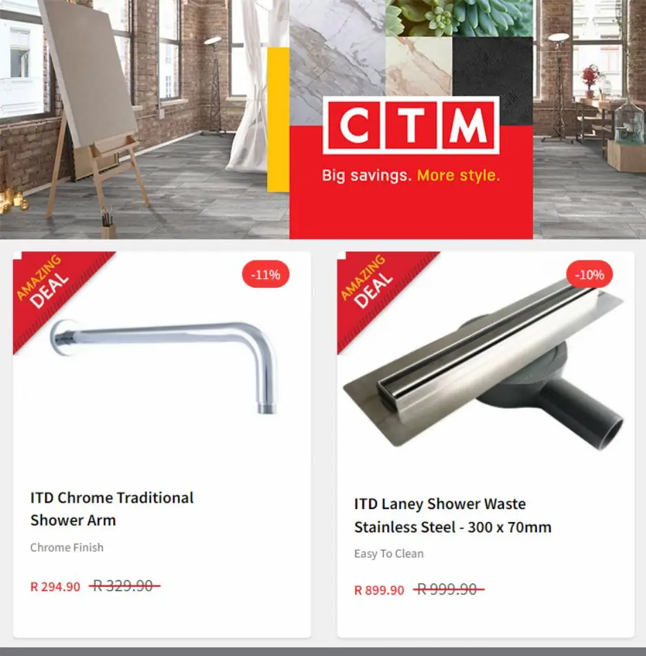 CTM South Africa — Product catalog, promotions and discounts ...