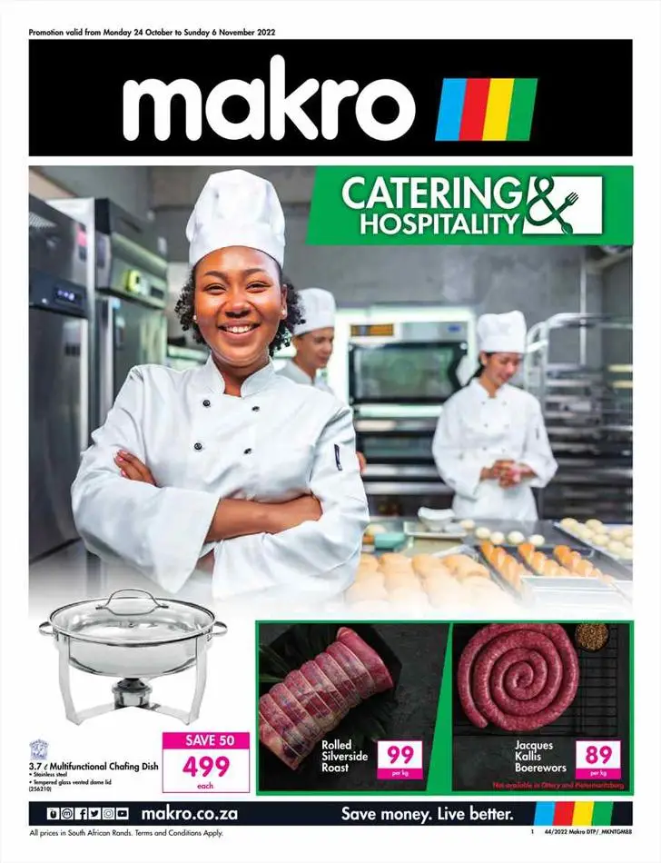 Makro: Catering Catalogue 23.10.2022/05.11.2022 | Catalogium South Africa