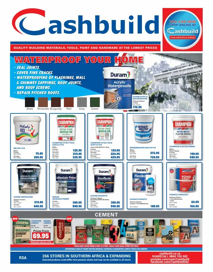 Cashbuild: Cashbuild Leaflet 25.10.2022/19.11.2022 | Catalogium South ...