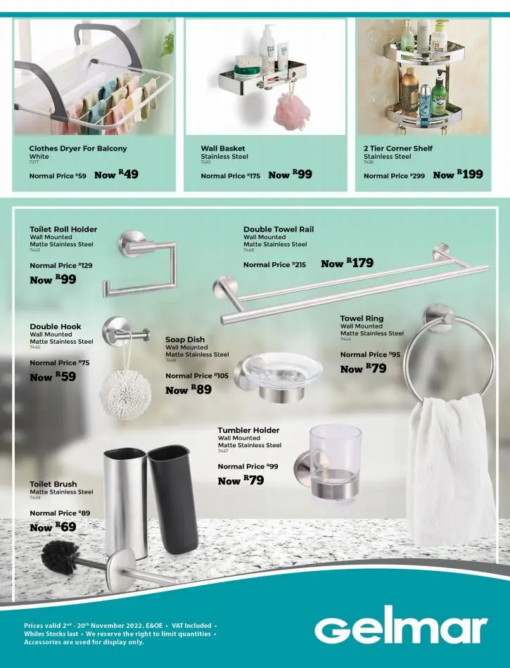 Gelmar South Africa — Product catalog, promotions and discounts ...