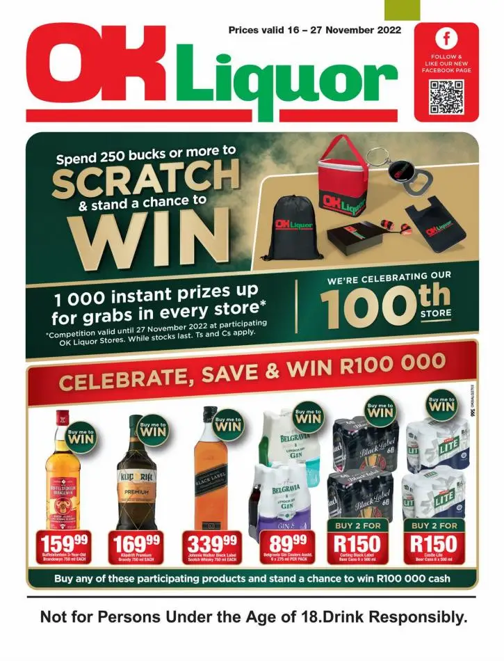 OK Liquor South Africa — Product catalog, promotions and discounts ...
