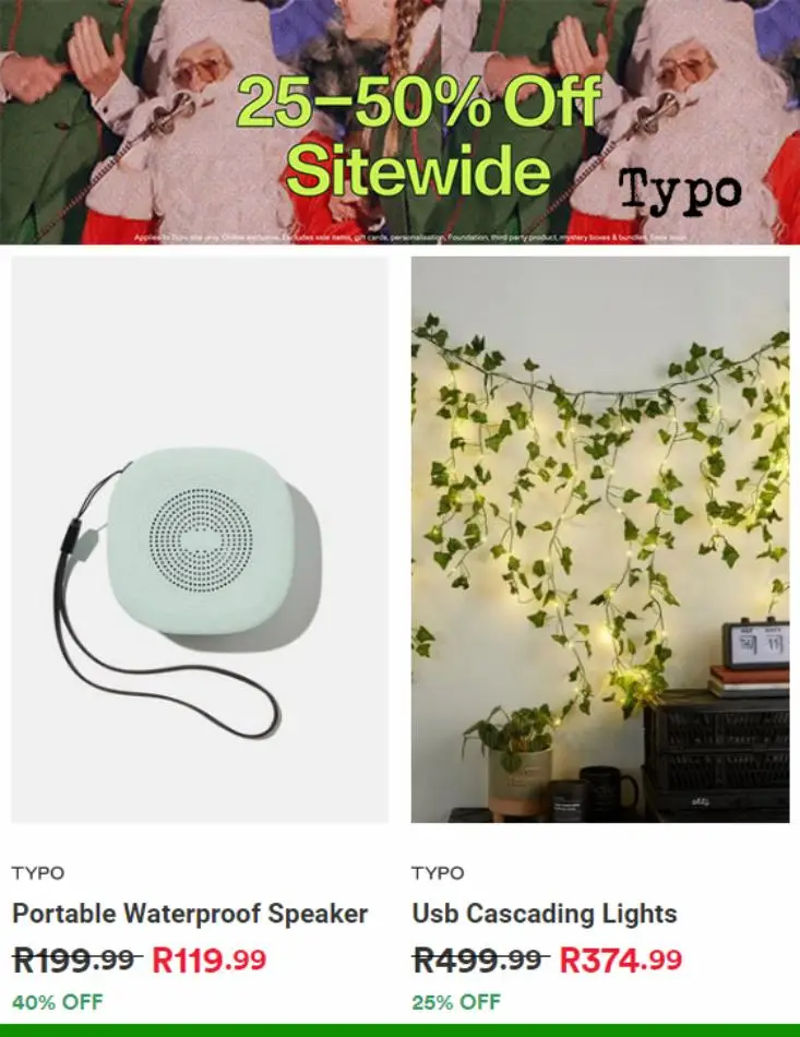 Typo South Africa — Product catalog, promotions and discounts ...