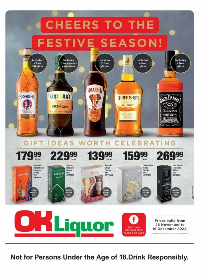 OK Liquor South Africa — Product catalog, promotions and discounts ...