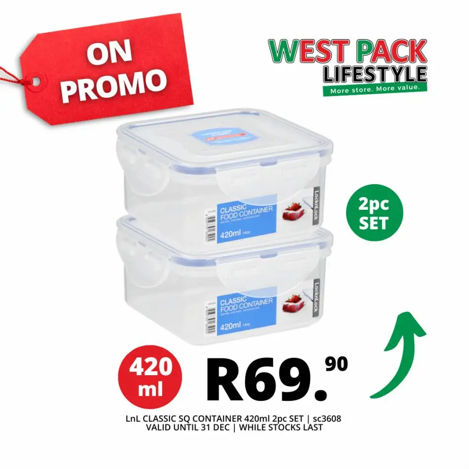 West Pack Lifestyle South Africa — Product catalog, promotions and ...