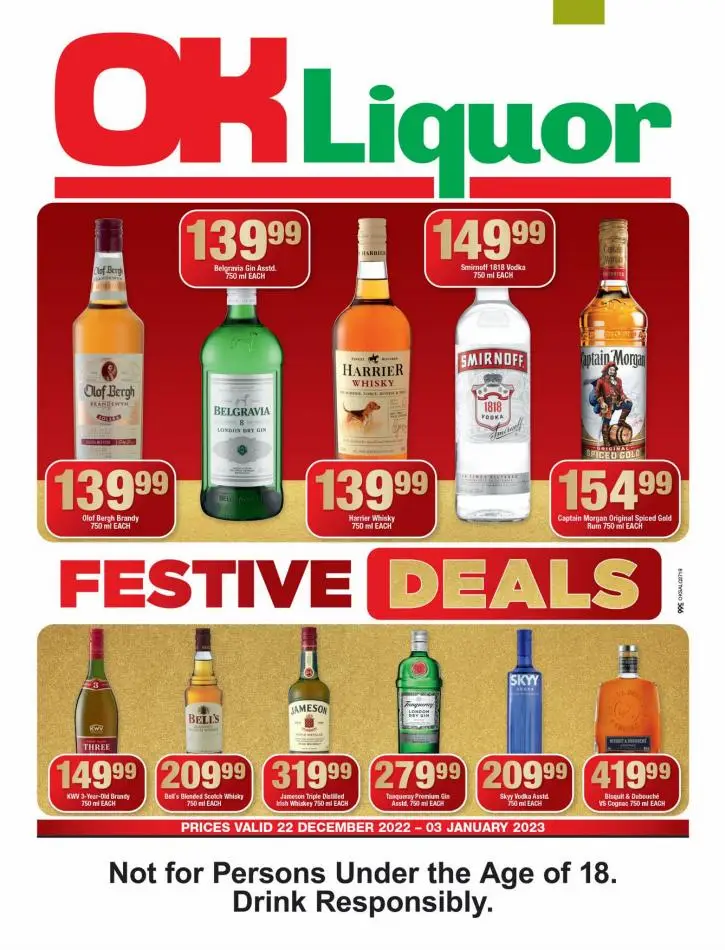 OK Liquor South Africa — Product catalog, promotions and discounts ...