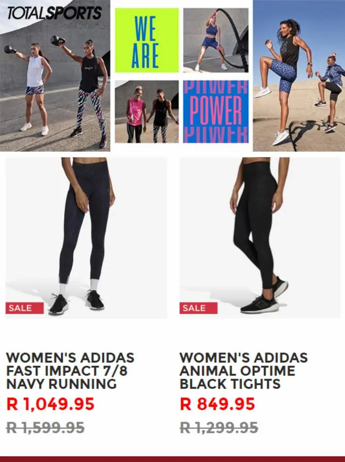 Totalsports South Africa — Product catalog, promotions and discounts ...