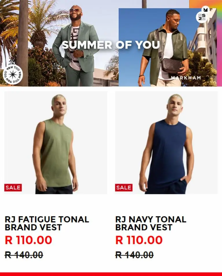 Markham South Africa — Product catalog, promotions and discounts ...