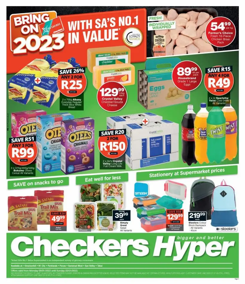 Checkers Hyper: Checkers Hyper Back To School Savings 08.01.2023/21.01. ...