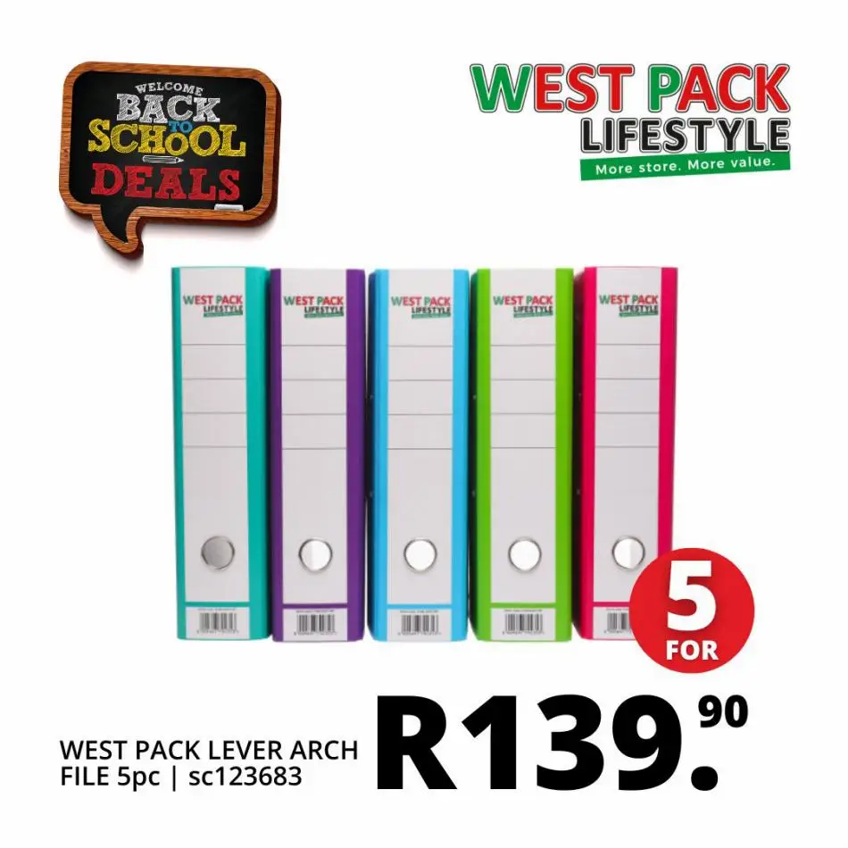 West Pack Lifestyle South Africa — Product catalog, promotions and ...
