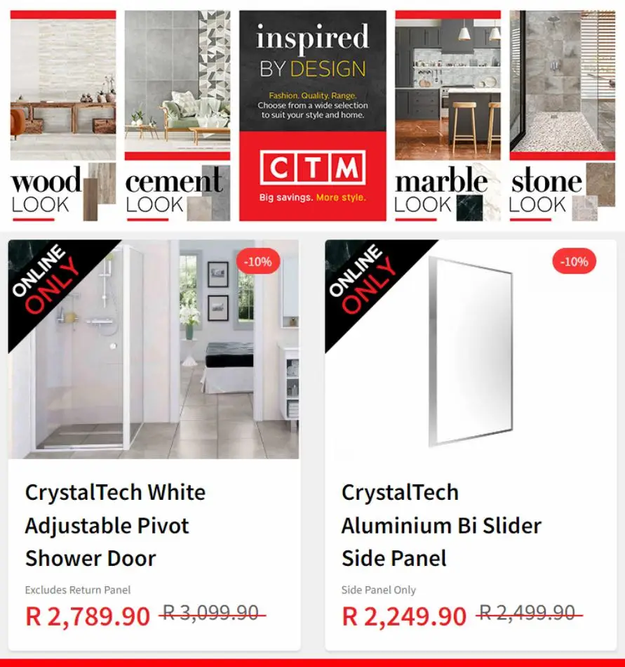 CTM South Africa — Product catalog, promotions and discounts ...