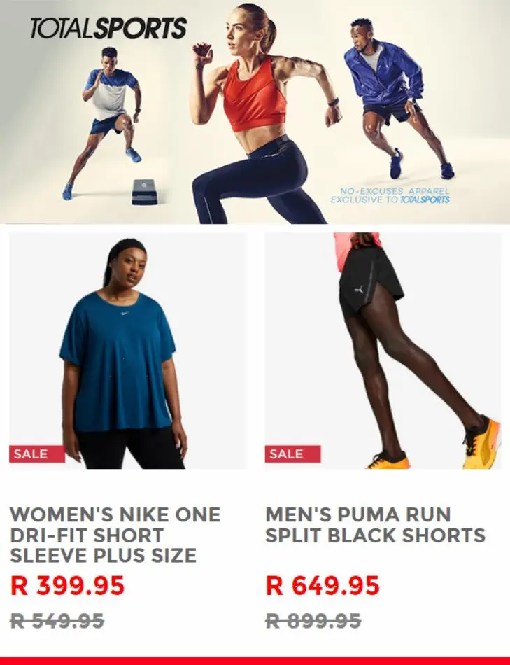 Totalsports South Africa — Product catalog, promotions and discounts ...