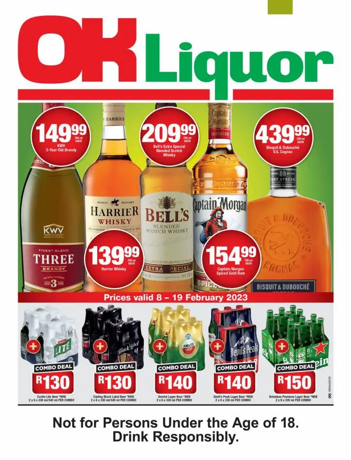 OK Liquor South Africa — Product catalog, promotions and discounts ...