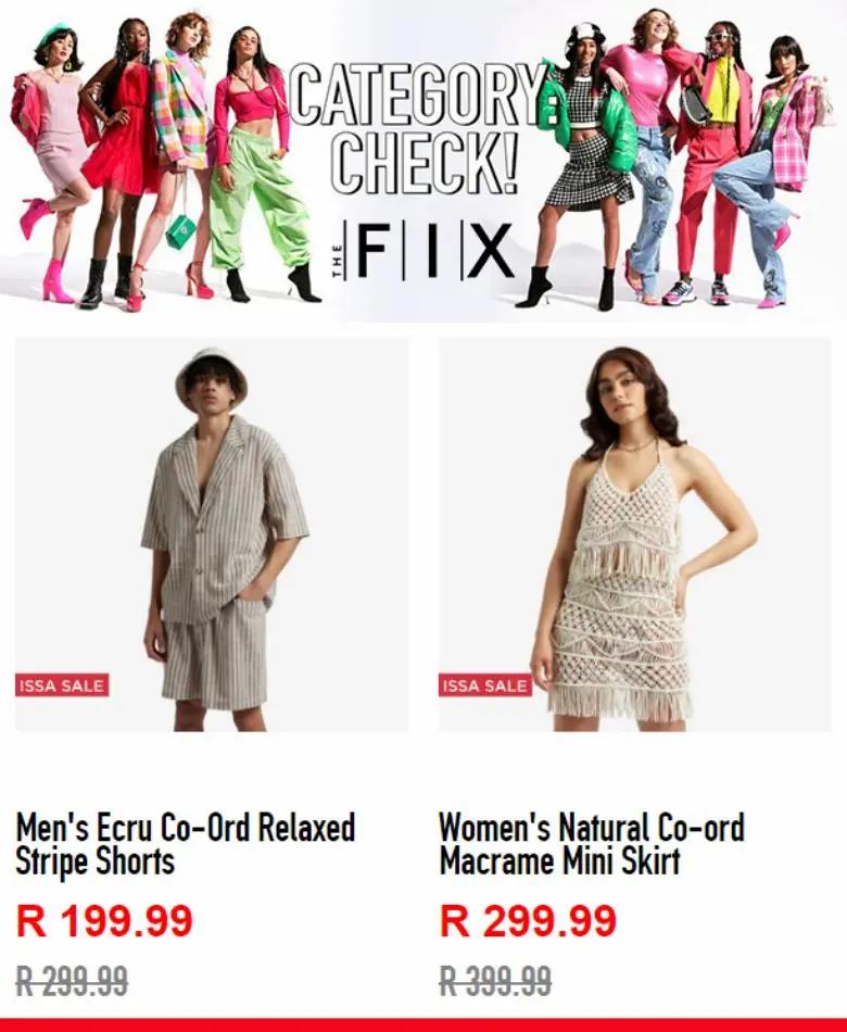 The FIX South Africa — Product catalog, promotions and discounts ...