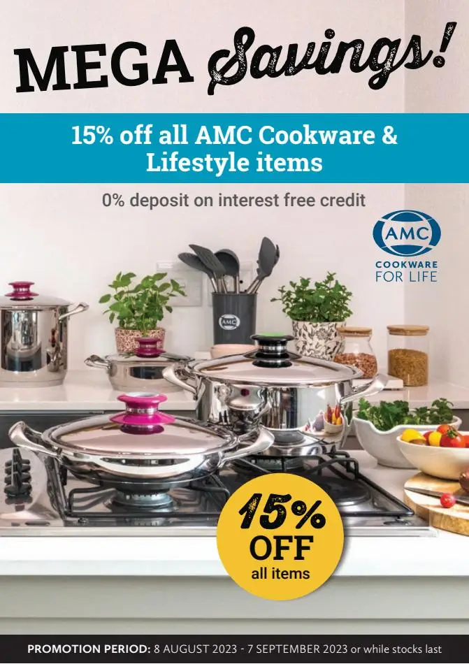 AMC Cookware South Africa — Product catalog, promotions and discounts ...