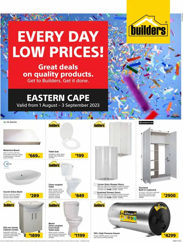 Builders Warehouse South Africa — Product catalog, promotions and ...