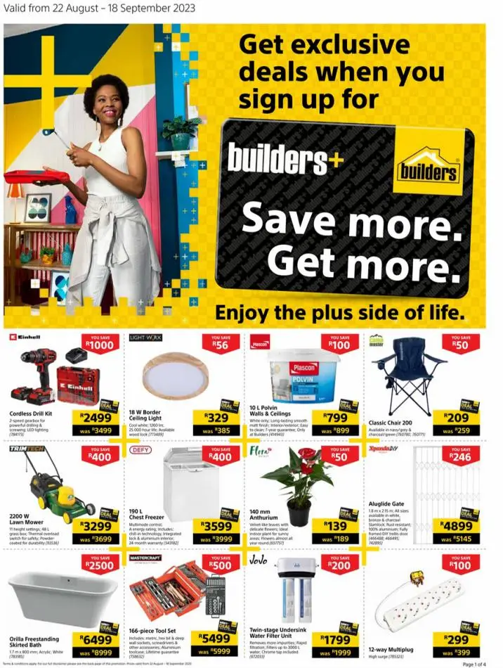 Builders Warehouse South Africa — Product catalog, promotions and ...