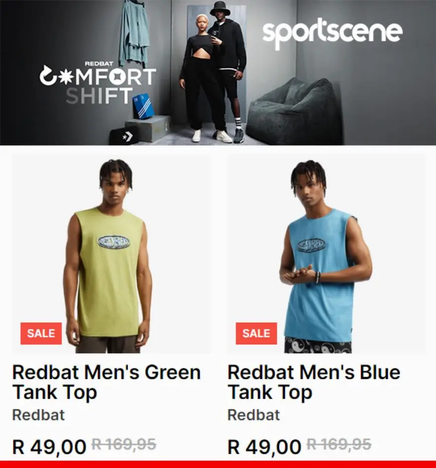 Sportscene South Africa — Product catalog, promotions and discounts ...