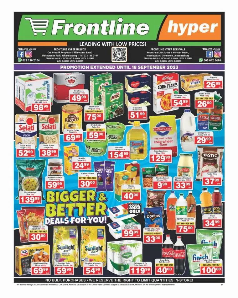 Frontline Hyper South Africa — Product catalog, promotions and ...