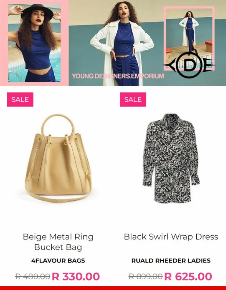 YDE South Africa — Product catalog, promotions and discounts ...