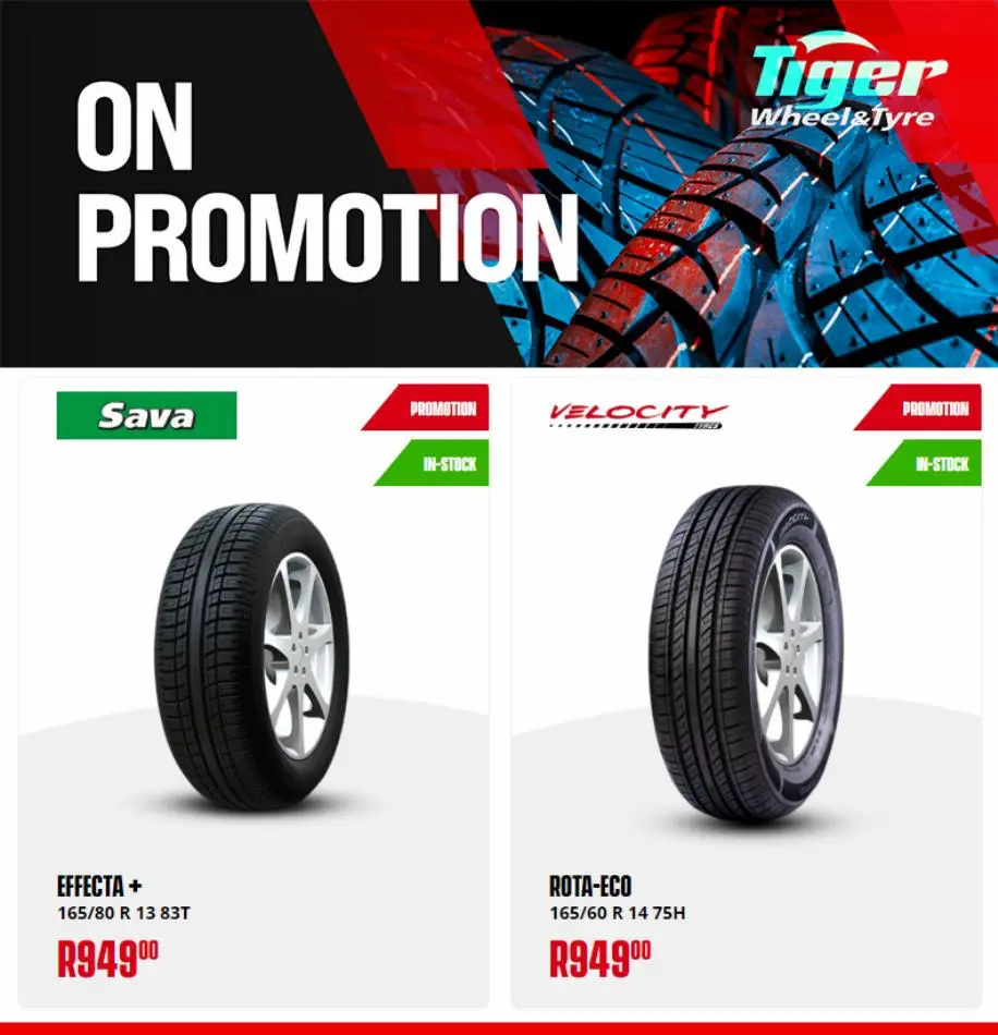 Tiger Wheel & Tyre South Africa — Product catalog, promotions and ...