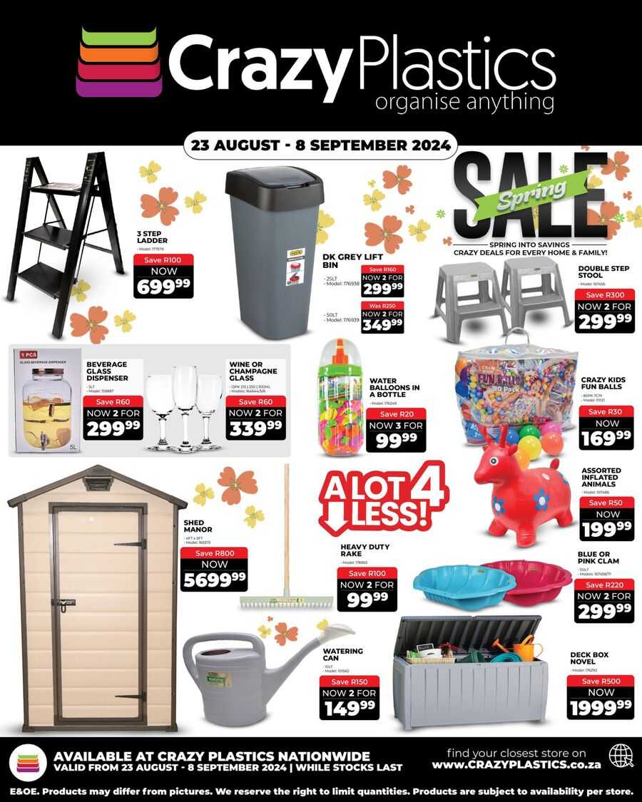 Crazy Plastics South Africa — Product catalog, promotions and discounts ...