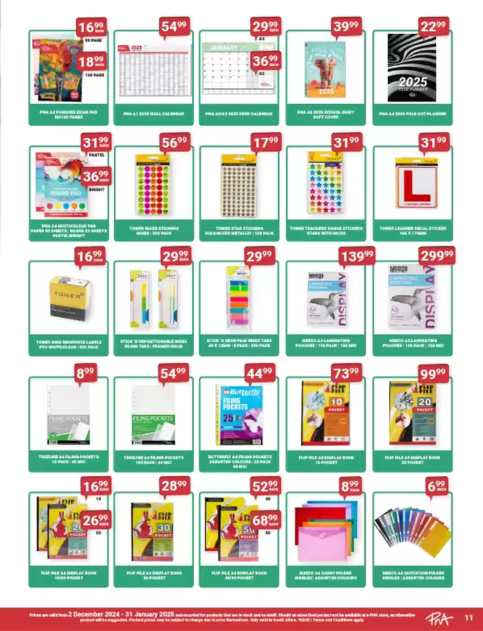 PNA: Back 2 School Catalogue 11.12.2024/31.01.2025 | Catalogium South ...