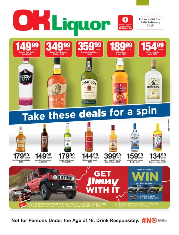OK Liquor South Africa — Product catalog, promotions and discounts ...