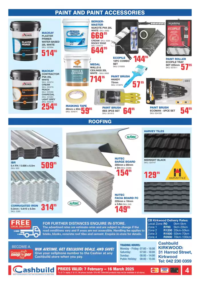 Cashbuild: Cashbuild weekly specials 07.02.2025/16.03.2025 | Catalogium ...