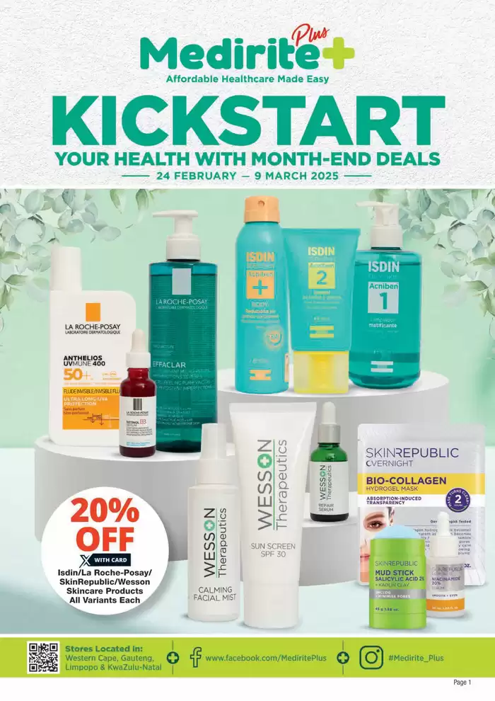 MediRite: MediRite Month End Deals 24.02.2025/09.03.2025 | Catalogium ...
