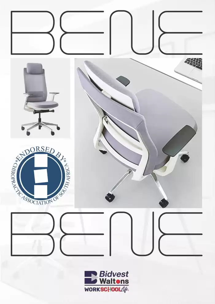 Side Step: Bene Ergonomic Chair Brochure 06.03.2025/31.12.2025 ...