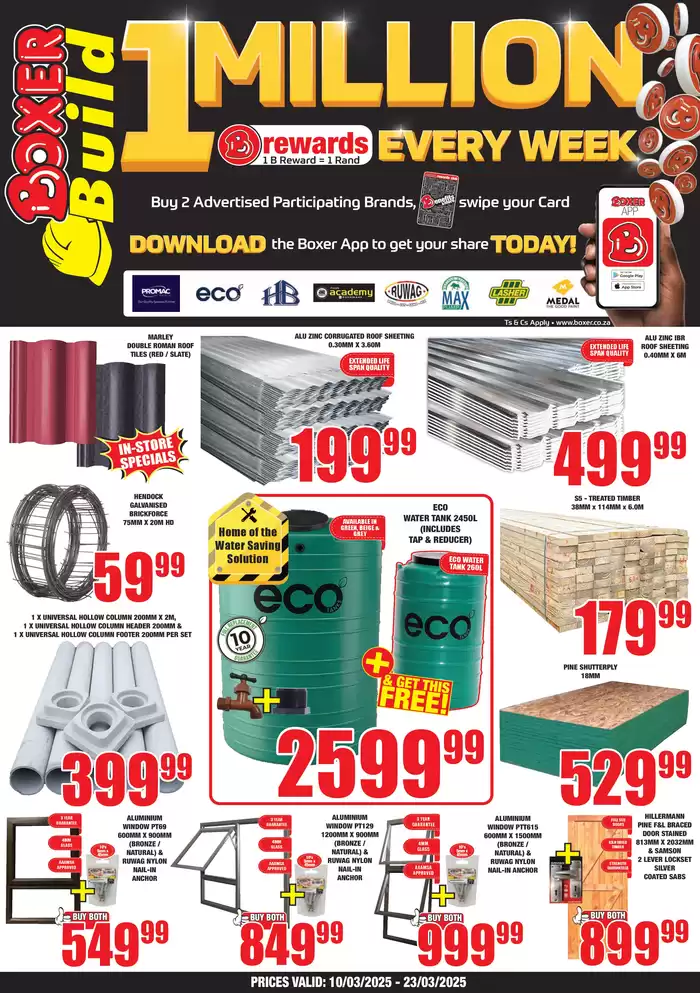 Boxer Build South Africa — Product catalog, promotions and discounts ...