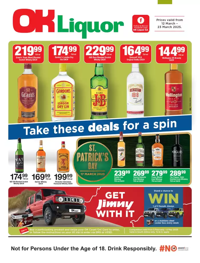 OK Liquor South Africa — Product catalog, promotions and discounts ...