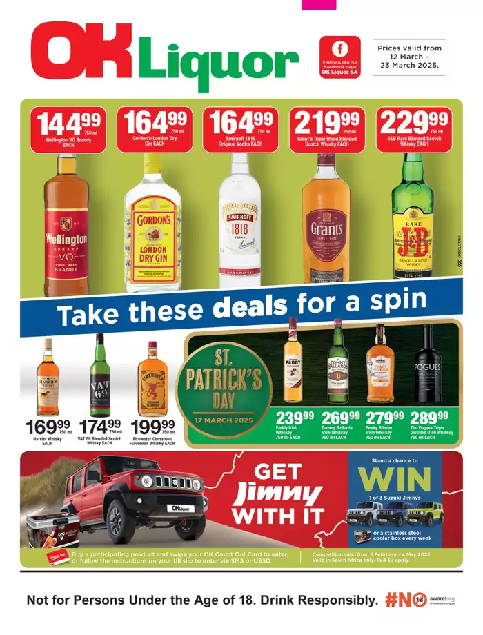 OK Liquor: Current special promotions 12.03.2025/23.03.2025 ...