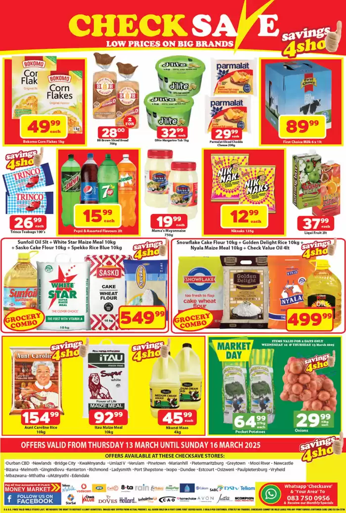Check Save South Africa — Product catalog, promotions and discounts ...