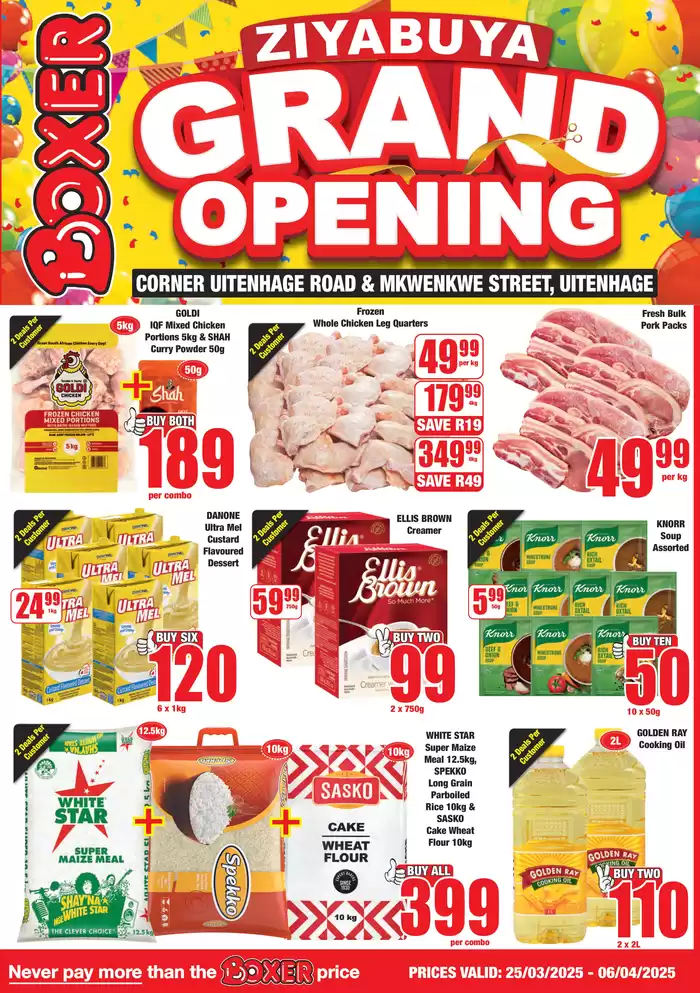 GWM: Boxer Superstores Ziyabuya Grand Opening. 25.03.2025/06.04.2025 ...