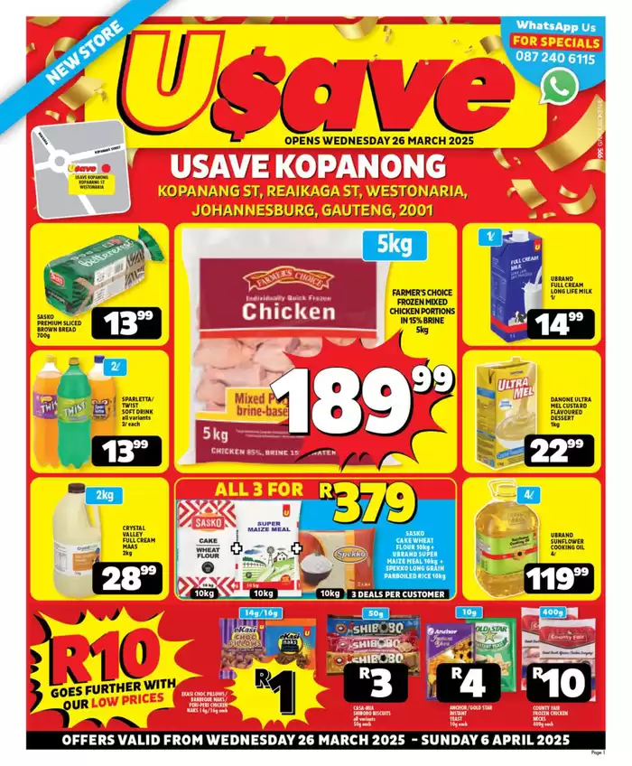 Usave South Africa — Product catalog, promotions and discounts ...
