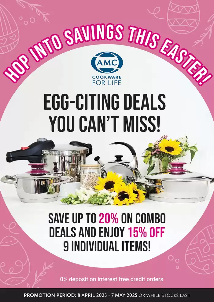 AMC Cookware: AMC Cookware April 2025 Promo 08.04.2025/07.05.2025 ...