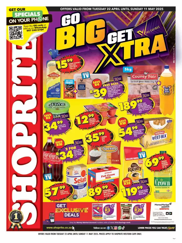 Usave: Usave weekly specials 22.04.2025/11.05.2025 | Catalogium South ...