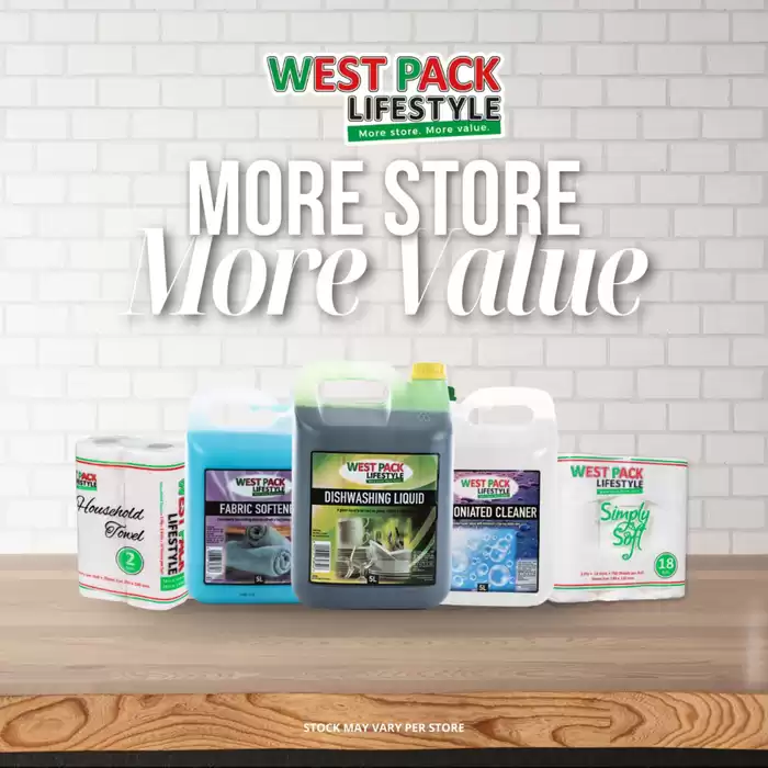 West Pack Lifestyle: West Pack Lifestyle Sale 23.04.2025/19.05.2025 ...