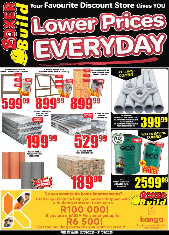 Boxer Build South Africa — Product catalog, promotions and discounts ...