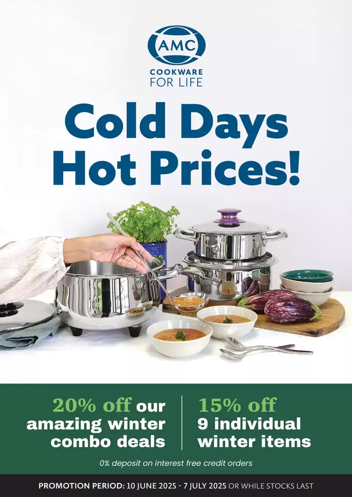 AMC Cookware: June 2025 Promotion 12.06.2025/07.07.2025 | Catalogium ...